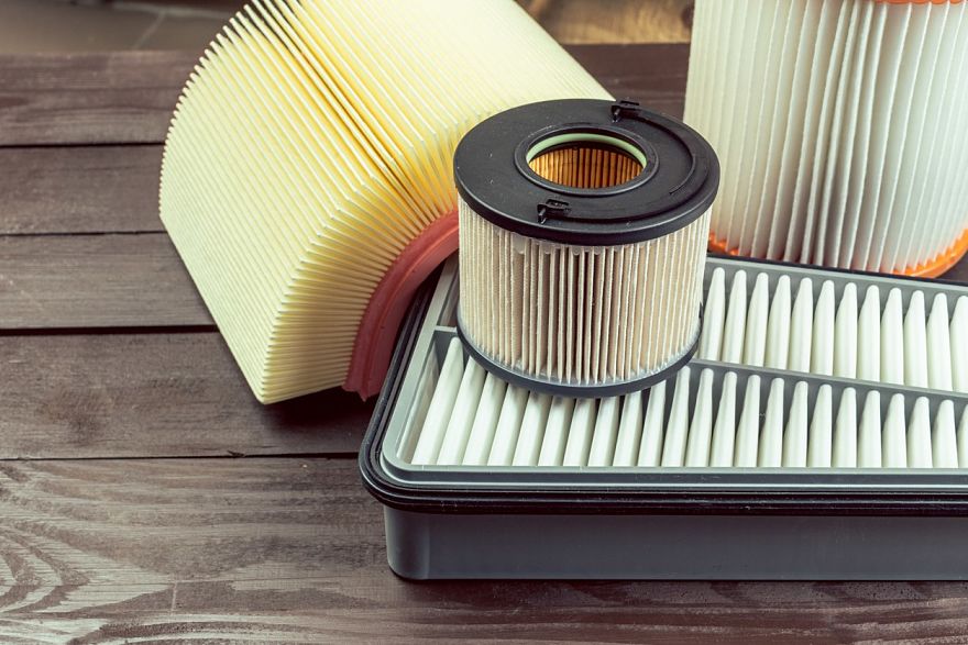 Los diferentes filtros del coche